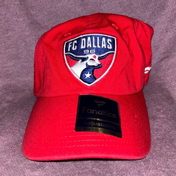 Fanatics | Accessories | Fc Dallas Mls Relaxed Fit Red Stadium Hat ...